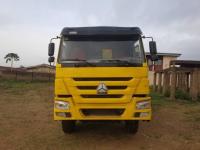 China 6930*2500*2860mm curb weight 6.4T 8 Leaf spring with shock absorber suspension Hydraulic control with air booster 4x2 Dumper for sale