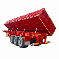 China Africa 3-Axles tipping Coal mine transportation SemiTrailer: Engineered for Efficient Transportation and Unloading of Sand/Coal for sale