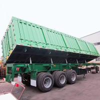 China Africa 3-Axles tipping Coal mine transportation SemiTrailer: Engineered for Efficient Transportation and Unloading of Sand/Coal for sale
