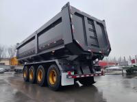 China The best trailer factory in China manufactures 3/4/5 axle with a load of 30 to 100 tons  dump  semi-trailers for sale