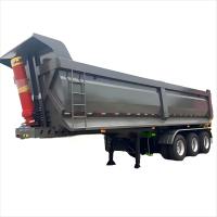 China CIMC Factory Direct 6 axle Chinese truck cargo trailer dump truck dump semi trailer for sale