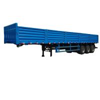 China CIMC high strength iron 3 axle 30-70 ton transport coal ore gravel sand mining building material end dumper tipper semi trailer for sale