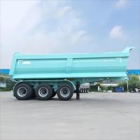 China CIMC Factory Direct Good Service Chinese truck cargo trailer dump truck trailer dump semi trailer for sale