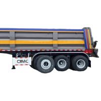 China CIMC 3AXles Dump Truck Trailers for sale