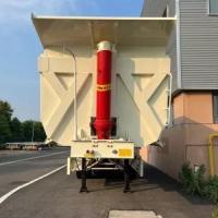 China CIMC Factory Direct Sale 80 Ton 3 or 4 Axles U Shape Dump Truck 45cbm transporting coal and sand Tipper Semi Trailer for sale
