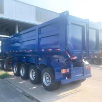 China Can be customized according to your requirements of CIMC high-quality most practical 10m4-axis U-turn dump semitrailer for sale