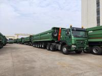 China Can be customized according to your requirements of CIMC high-quality most practical 10m4-axis U-turn dump semitrailer for sale