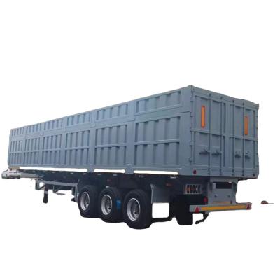 China CIMC tri axles ABS Anti-Lock Braking System Leaf Spring Suspension Skeleton Semi Tipper Trailer for sale
