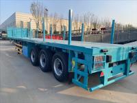 China CIMC China manufacturer of 3-axle direct sales high-quality discount flatbed semi-trailer for sale