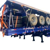 China CIMC  hot selling 3-axle semi-trailer truck trailer China manufacturer direct sales flatbed semi-trailer for sale