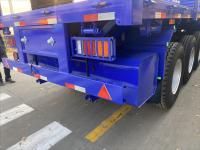 China CIMC  hot selling 3-axle semi-trailer truck trailer China manufacturer direct sales flatbed semi-trailer for sale