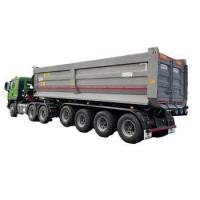 China 3 4 5 Axles used Sand Break Stone Rocky Scrap Yard Tipper Dump Semi Trailer For Mine Coal Transport Dump Trailer for sale