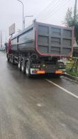 China 3 4 5 Axles used Sand Break Stone Rocky Scrap Yard Tipper Dump Semi Trailer For Mine Coal Transport Dump Trailer for sale