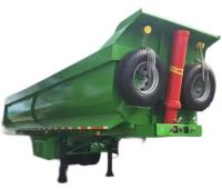 China Factory Direct Heavy Duty U Shape 3/4/5 Axle Tipper Dump Trailers Semi Tipping Trucks for Stone Sand or Coal Transportation for sale
