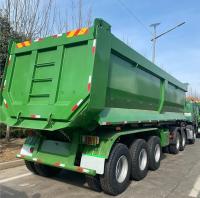 China Factory Direct Heavy Duty U Shape 3/4/5 Axle Tipper Dump Trailers Semi Tipping Trucks for Stone Sand or Coal Transportation for sale