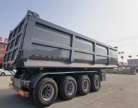 China CIMC Factory Direct Sale 80 Ton 3 or 4 Axles U Shape Dump Truck 45cbm transporting coal and sand Tipper Semi Trailer for sale