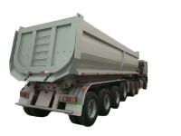 China CIMC Great Material High-Strength a 3-axle-4-axle semi-trailer dump truck trailer dump semi trailer for sale