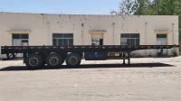 China Africa Heavy-Duty Fatbed Semi Trailer: Designed for Stable and Efficient Transportation of Oversized Loads and Heavy Equipment for sale