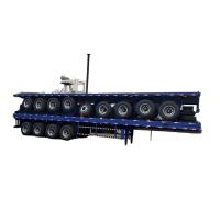 China Heavy-Duty Fatbed Semi Trailer: Designed for Stable and Efficient Transportation of Oversized Loads and Heavy Equipment for sale
