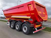 China CIMC Factory Direct High-Strength a 3-axle-4-axle semi-trailer dump truck trailer dump semi trailer for sale