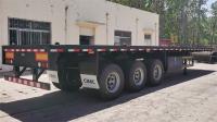 China Heavy-Duty Fatbed Semi Trailer: Designed for Stable and Efficient Transportation of Oversized Loads and Heavy Equipment for sale