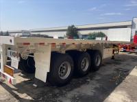 China Can pull 2040 feet of international containers made of high-strength steel multi-functional flat semi-trailer for sale