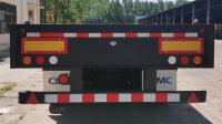 China CIMC cheap 2/3/4 axles 45 or 50 to 80 tons high quality national standard steel and structural innovation Flatbed Semi-trailer for sale