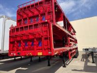 China CIMC cheap 2/3/4 axles Steel Cargo Hot Sale 20ft 40ft Container Chassis with lock Low Flat Deck transport Flatbed Semi Trailer for sale