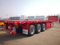 China CIMC 2/3/4 axles new factory customized 12m 13m 14m 40t 60t 80t100t Africa container cargo transport flatbed deck semi trailer for sale