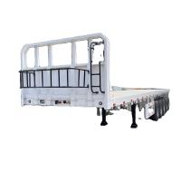 China CIMC China Manufacturer of 5-axis Flatbed Semi-trailer High-quality Discount Flatbed Semi Trailer for sale