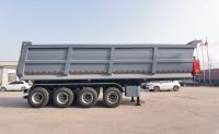 China CIMC HIgh quality steel 3 or 4 axle strong enough for heavy cargos 100 tons capacity dump semi-trailer for sale