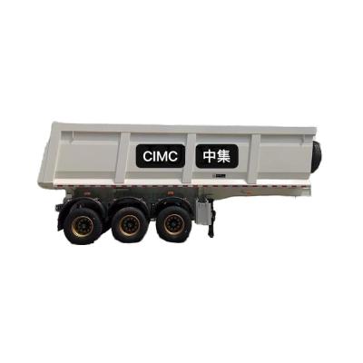 China CIMC New Design Efficient Truck Trailers Tipper Dump Semi-Trailer for sale