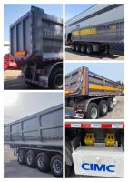 China CIMC New Product Very Cheap Steel Tipper Dump Semi-Trailer for Trucks for sale