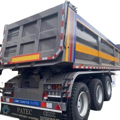 China CIMC state-of-the-art design of high-strength dump semi-trailer for sale