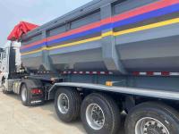 China CIMC state-of-the-art design of high-strength dump semi-trailer for sale