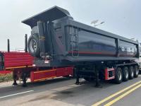 China CIMC state-of-the-art design of high-strength dump semi-trailer for sale