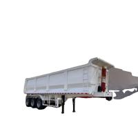 China Cimc Factory Prices Dump Truck Trailers Tractor Large 80t Load Semi Trailer for sale