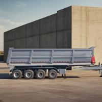 China Cimc Factory Prices Dump Truck Trailers Tractor Large 80t Load Semi Trailer for sale