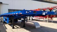 China According to your special requirements to customize a multi-purpose with  lock-pull container multi-functional flat semi-trailer for sale