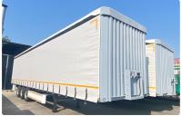 China 2 or 3 Axle large capacity strong power durable economical choice to transport goods Side Curtain Tarpaulin Cargo Truck Trailer for sale