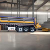 China Best-Selling High Quality Heavy-Duty Cargo Transport Truck Trailer Customized Rear Flip Design for sale