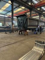 China CIMC Latest 80-ton Three-axle Four-axle Stone Dump Truck Rear Semi-trailer for sale