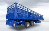 China CIMC 3 axle 12500*2500*3800mm 60T side wall 1800mm or customized Heavy duty mechanical spring suspension Fence Semi Trailer for sale