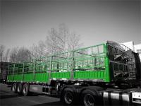 China CIMC 3 axle 12500*2500*3800mm 60T side wall 1800mm or customized Heavy duty mechanical spring suspension Fence Semi Trailer for sale