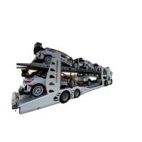 China CIMC Factory Direct 2 Axle  6-8 Land Road Car Transport Semi Trailer for sale