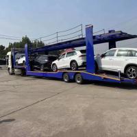 China Cimc High Quality 13 To 18t Double-Layer Car Load Transport Semi-Trailer For Sale for sale