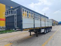 China CIMC 2024 new design  High Quality Great design Fence cargo trailer fence semi trailer for sale