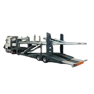 China 13600 mm+1300 mm length 2550mm width Extension2 AXLE CAR CARRIER SEMI-TRAILER for sale
