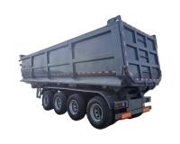 China CIMC High Quality 3axle End Dump Truck Semi Trailer for sale