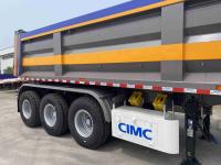 China Chinese CIMC  The Latest Design High Intensity4 Axle 60 Ton 80 Ton U-type Tipper Cargo Trailer Dump Semi Trailer for sale